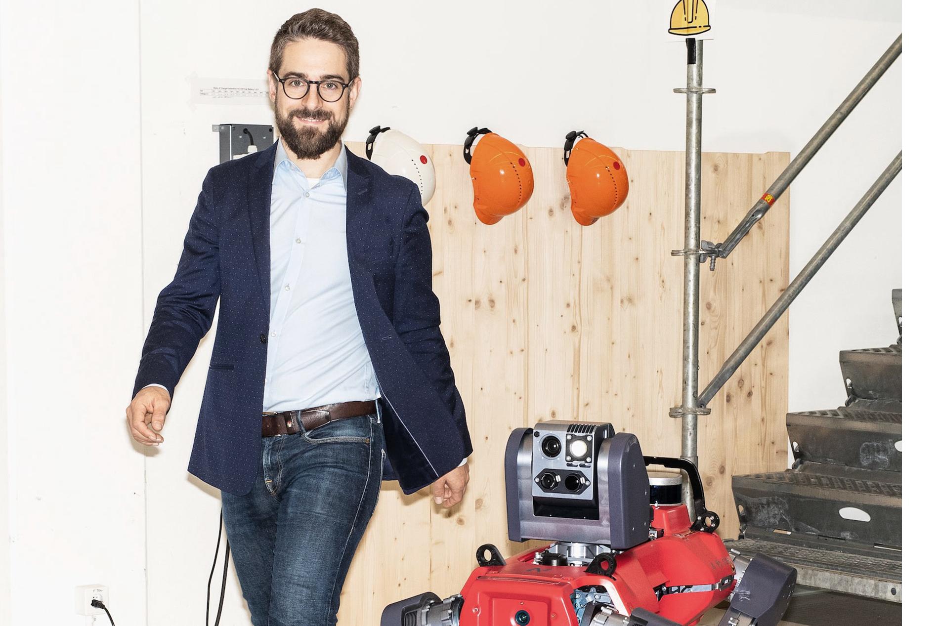 Robot dog ANYmal gains momentum